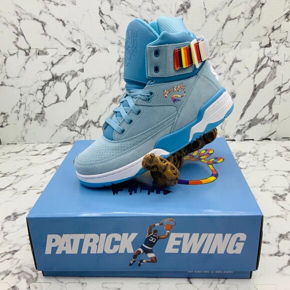 Patrick Ewing | Shoes | Mens Patrick Ewing 33 Hi X Sugar Hill Sky Blue ...